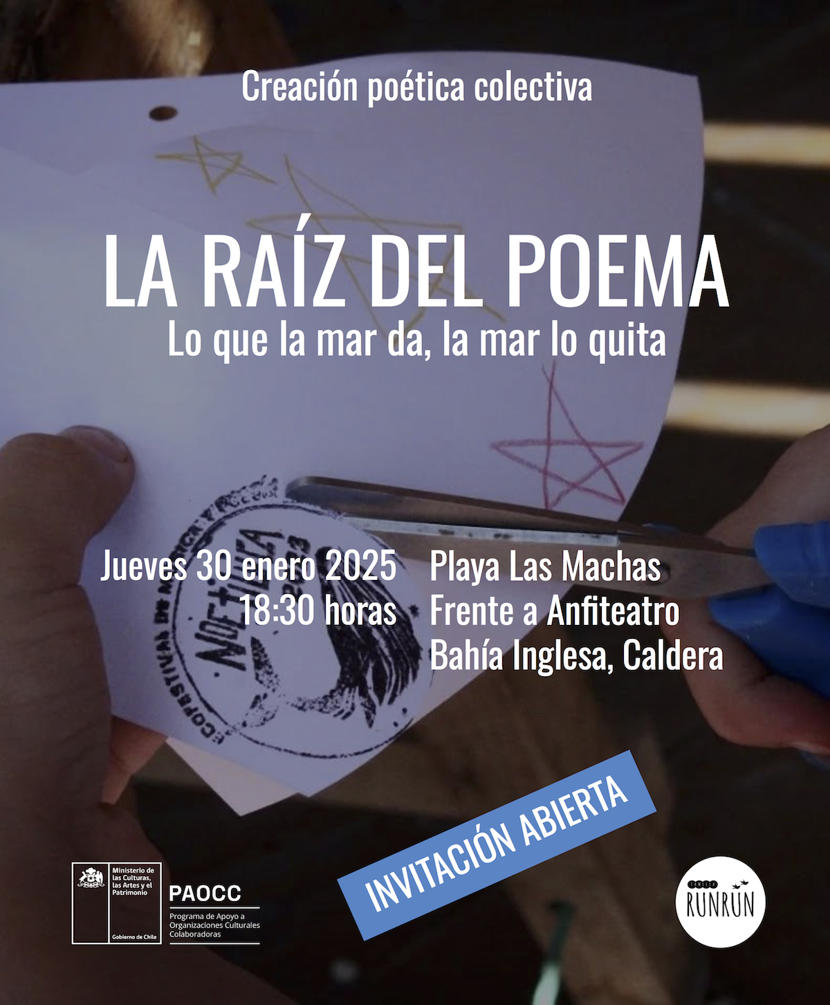 La raíz del poema o lo que la mar da, la mar lo quita – FAMILIA RUNRÚN